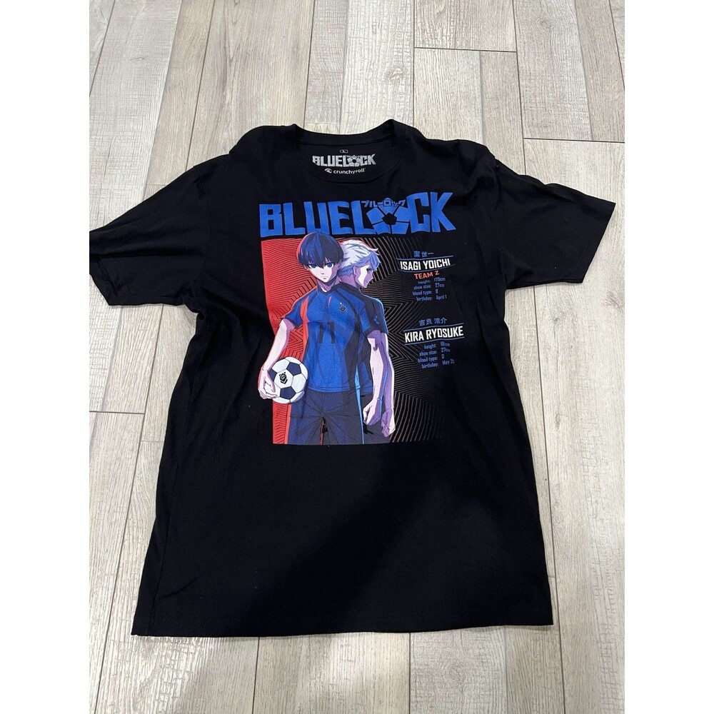 Rare Official Crunchyroll Blue Lock T-Shirt Sz Large … - Gem